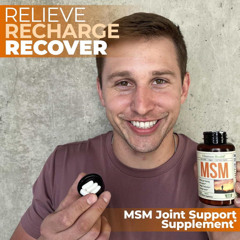 easy-to-swallow msm tablets