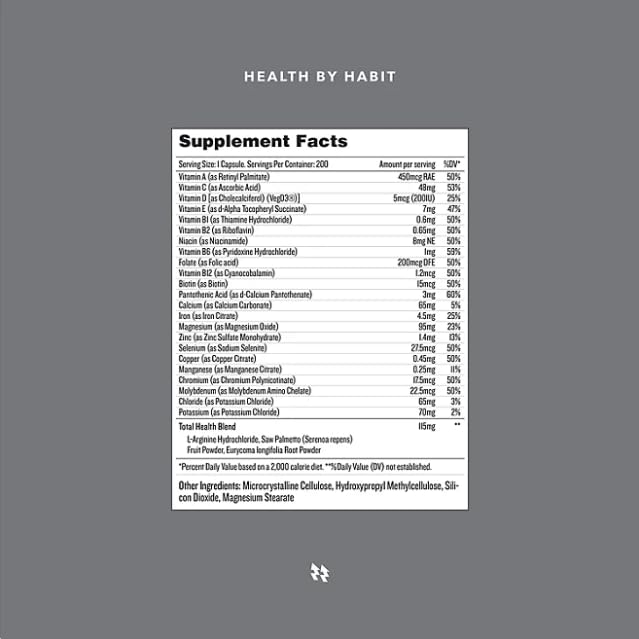easy-to-swallow multi vitamin capsules