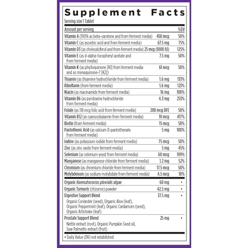 easy-to-swallow multivitamin tablets