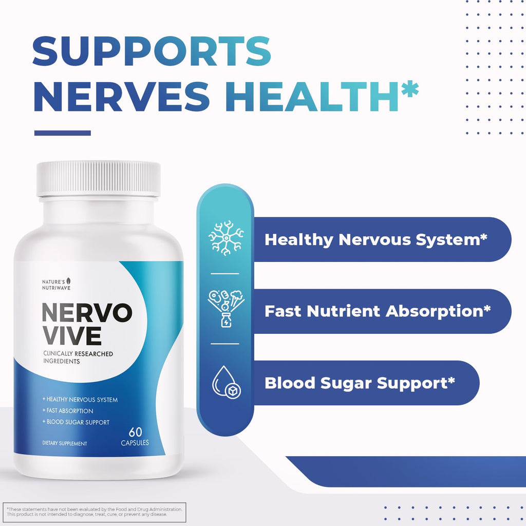 easy-to-swallow Nervovive capsules
