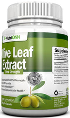 easy-to-swallow Olive Leaf capsules