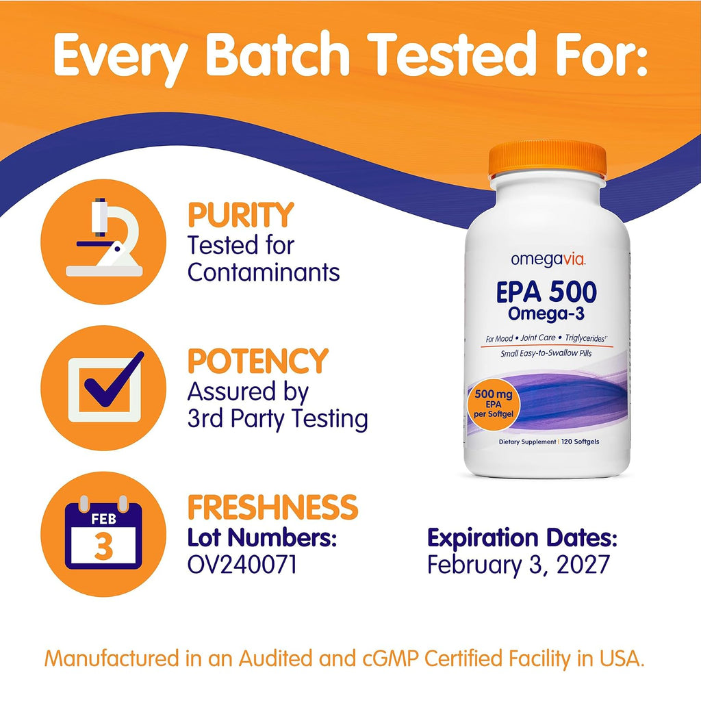 easy to swallow Omega-3 capsules