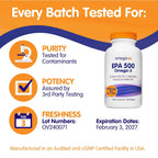 easy to swallow Omega-3 capsules
