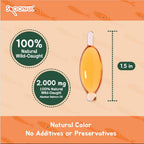 easy to swallow omega-3 softgels