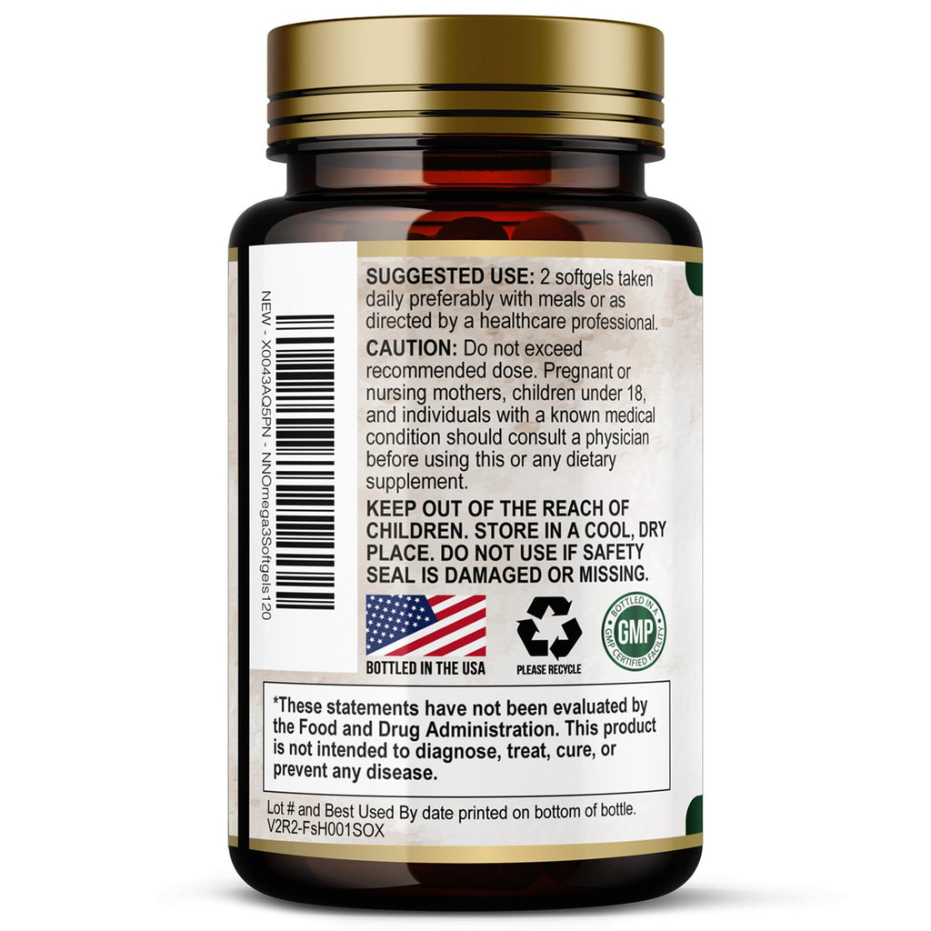 easy to swallow omega 3 softgels