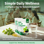 easy-to-swallow oregano oil capsules