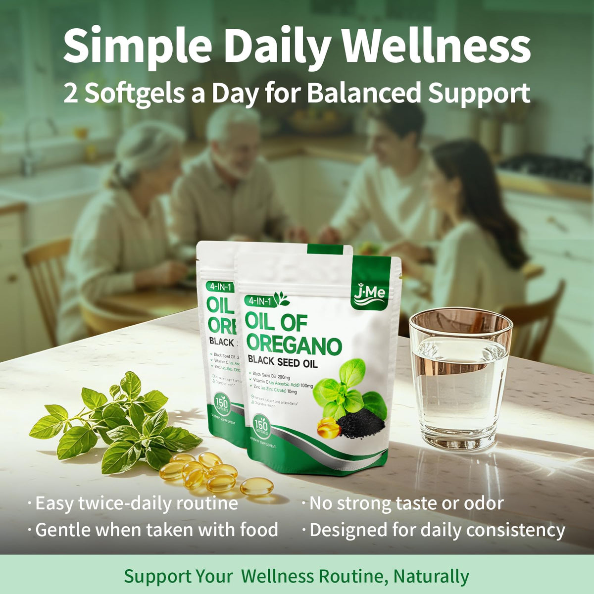 easy-to-swallow oregano oil capsules