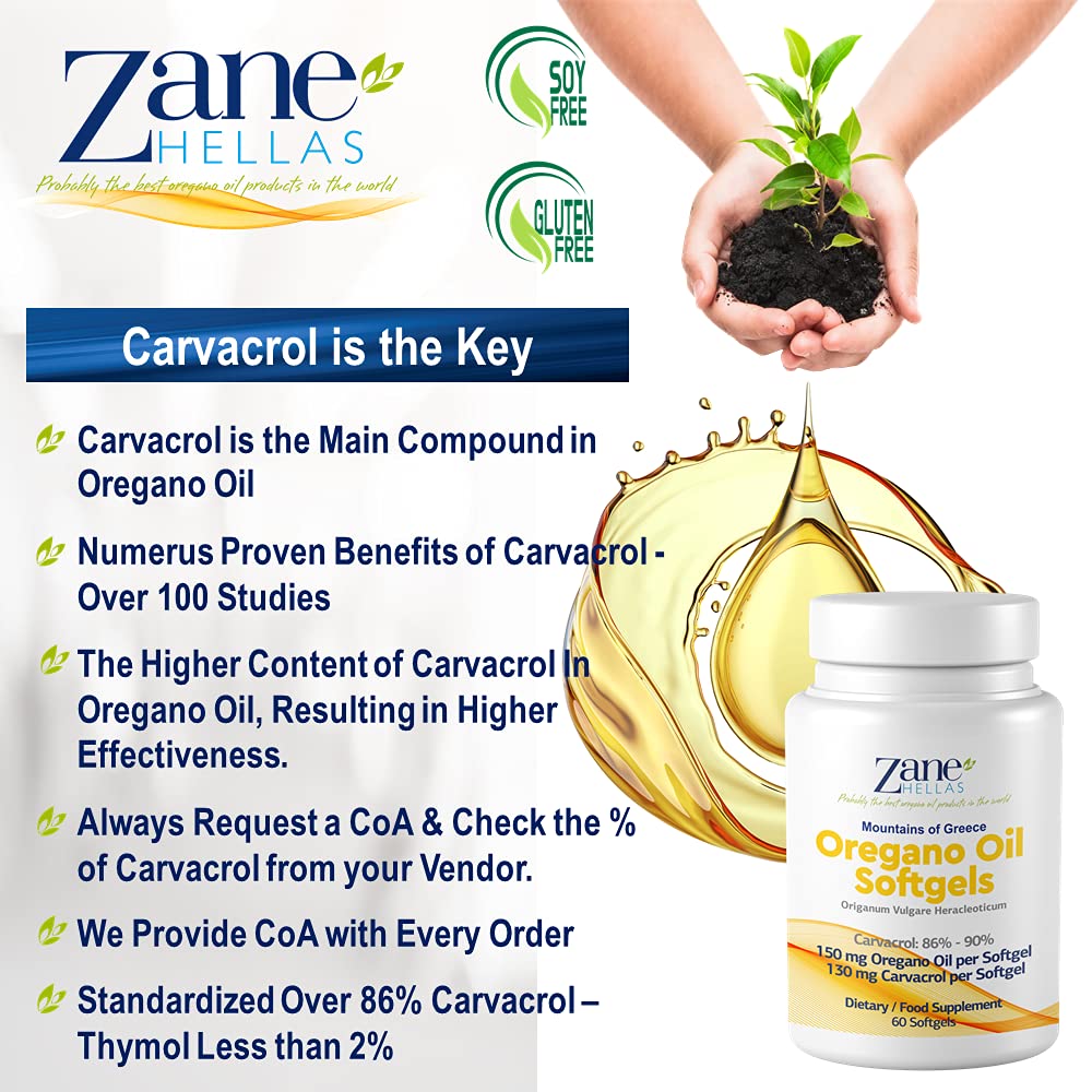 easy to swallow oregano oil softgels