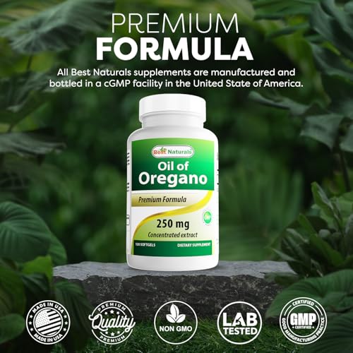 easy-to-swallow oregano softgels