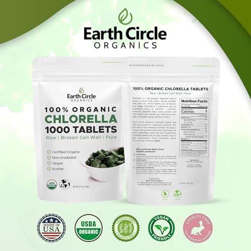 easy-to-swallow organic chlorella