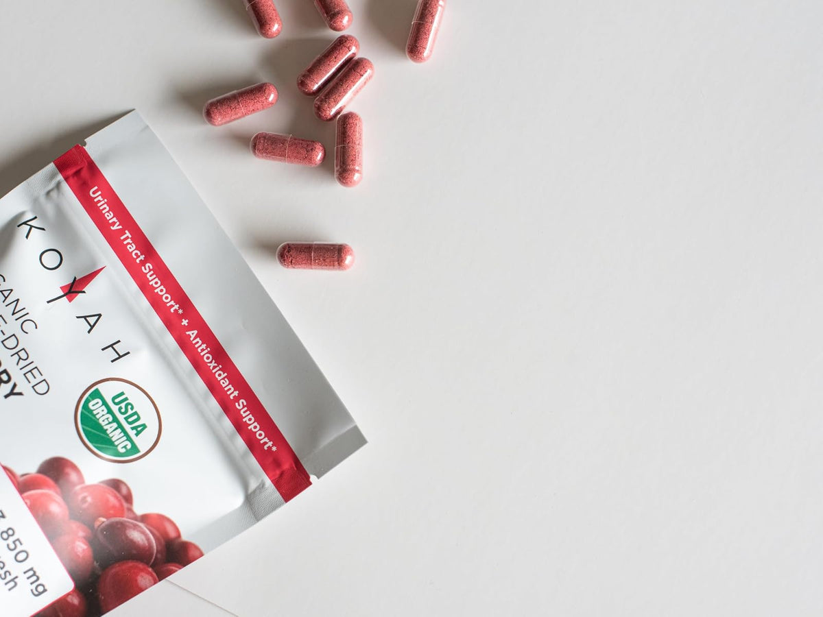 easy-to-swallow organic cranberry pills