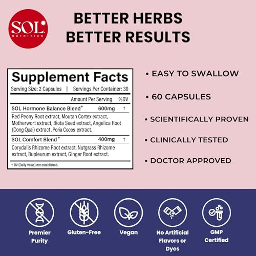 easy-to-swallow PMS support capsules