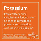 easy-to-swallow potassium capsules