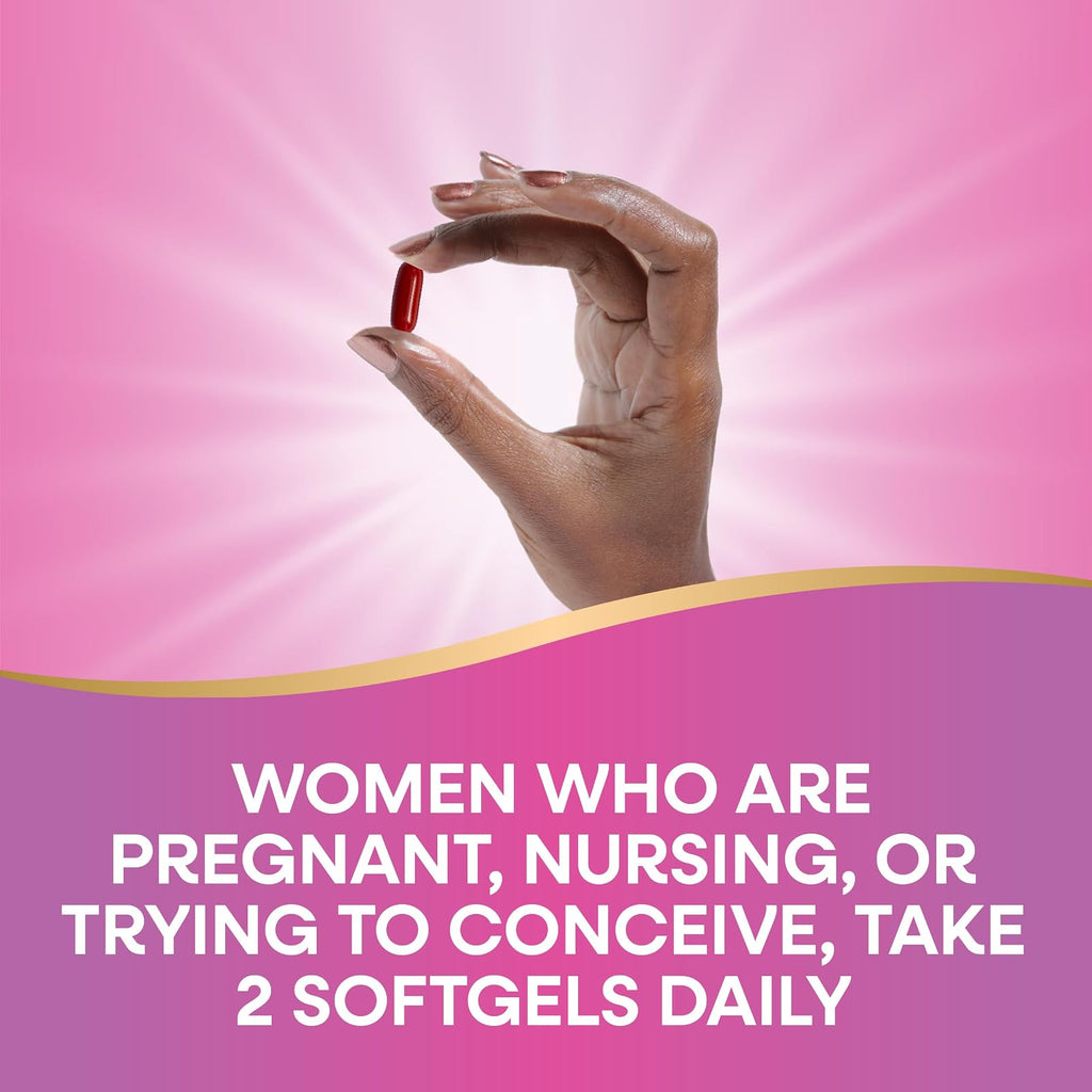 easy-to-swallow prenatal softgel formula