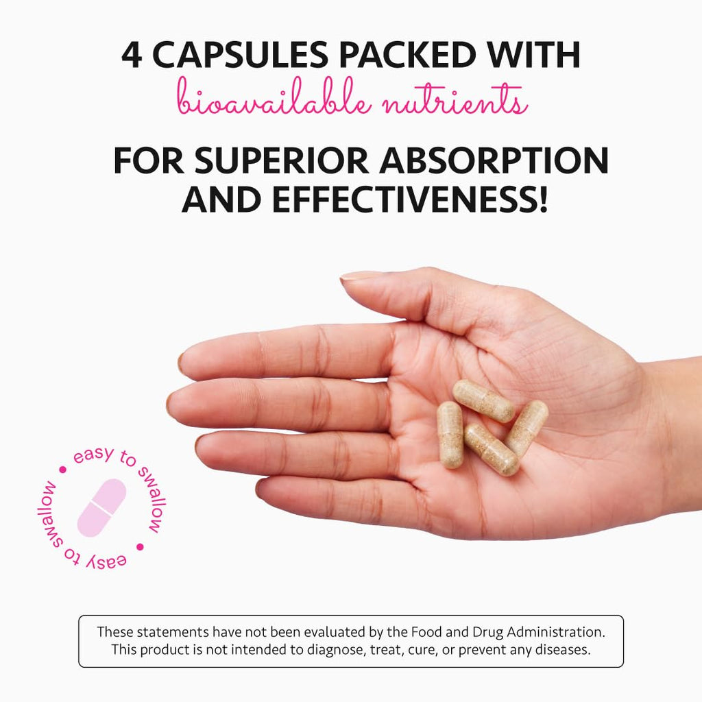 easy-to-swallow prenatal vitamin capsules