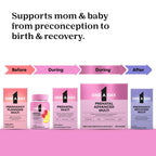 easy-to-swallow prenatal vitamins and softgels