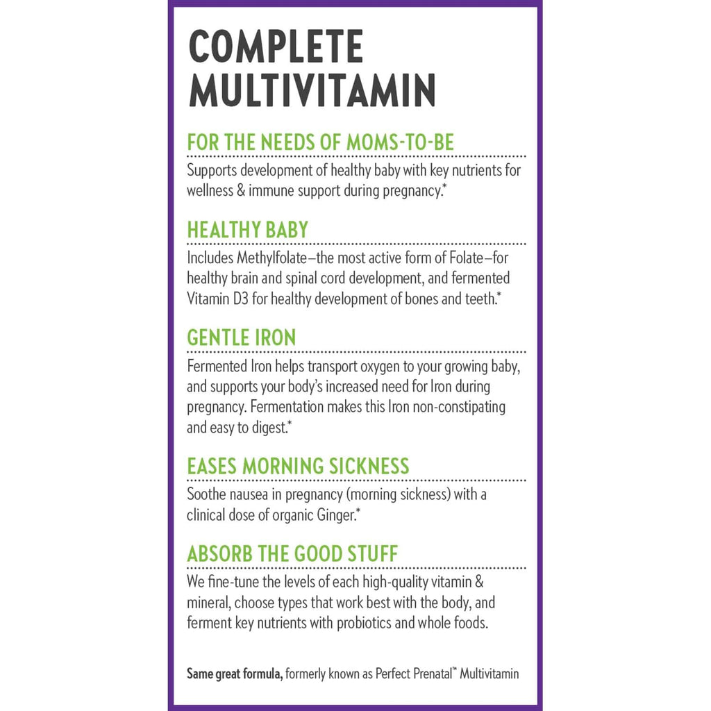 easy-to-swallow prenatal vitamins tablets
