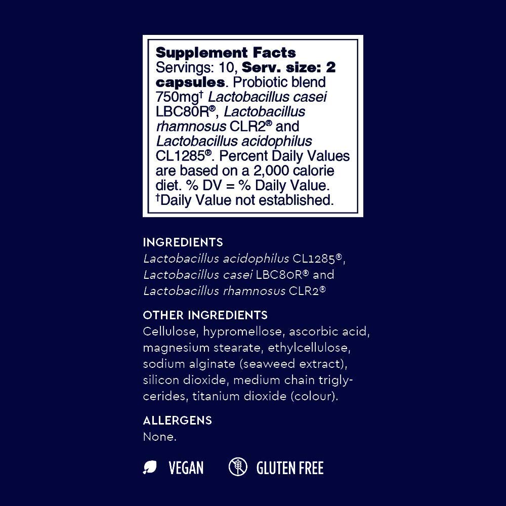 easy-to-swallow probiotic capsules