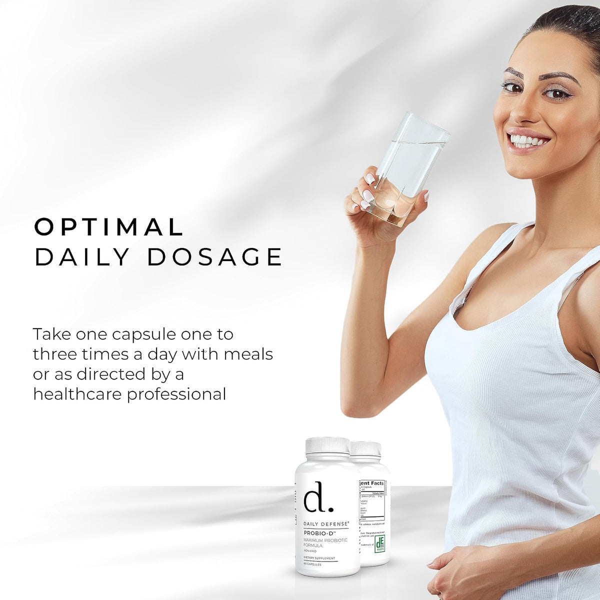 easy-to-swallow probiotic capsules