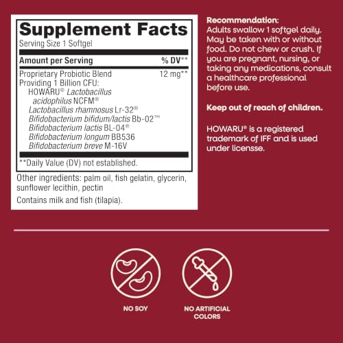 easy to swallow probiotic softgels