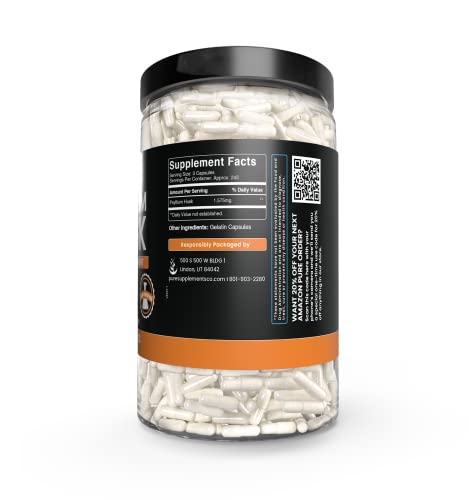 easy to swallow psyllium capsules