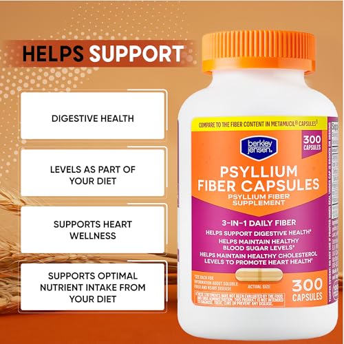 easy-to-swallow psyllium capsules