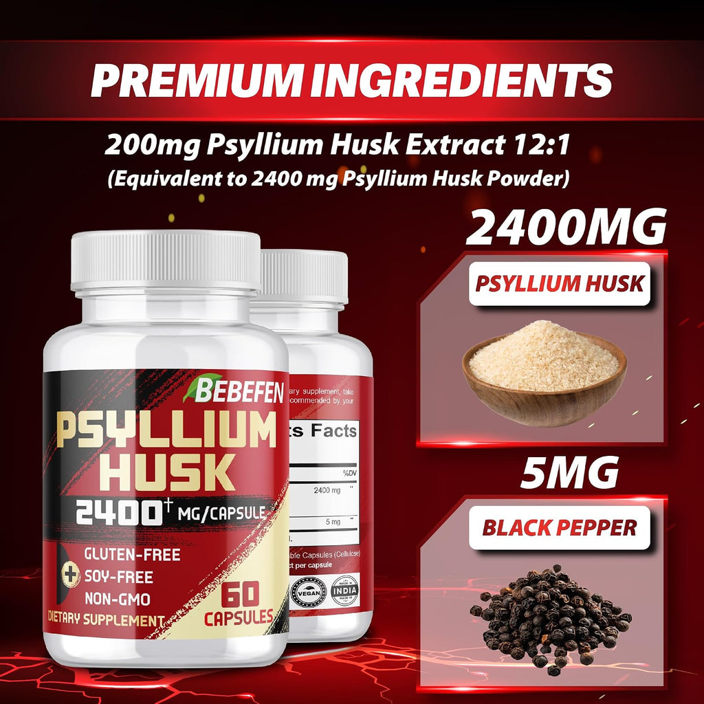 easy to swallow psyllium capsules
