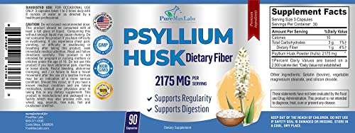 easy-to-swallow psyllium dietary supplement