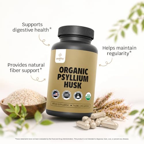 easy-to-swallow psyllium husk capsules