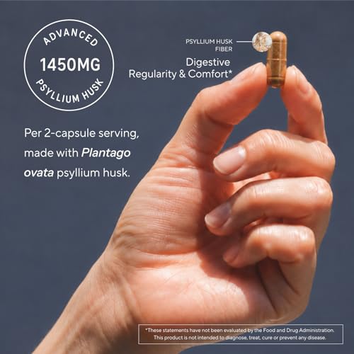 easy-to-swallow psyllium husk capsules
