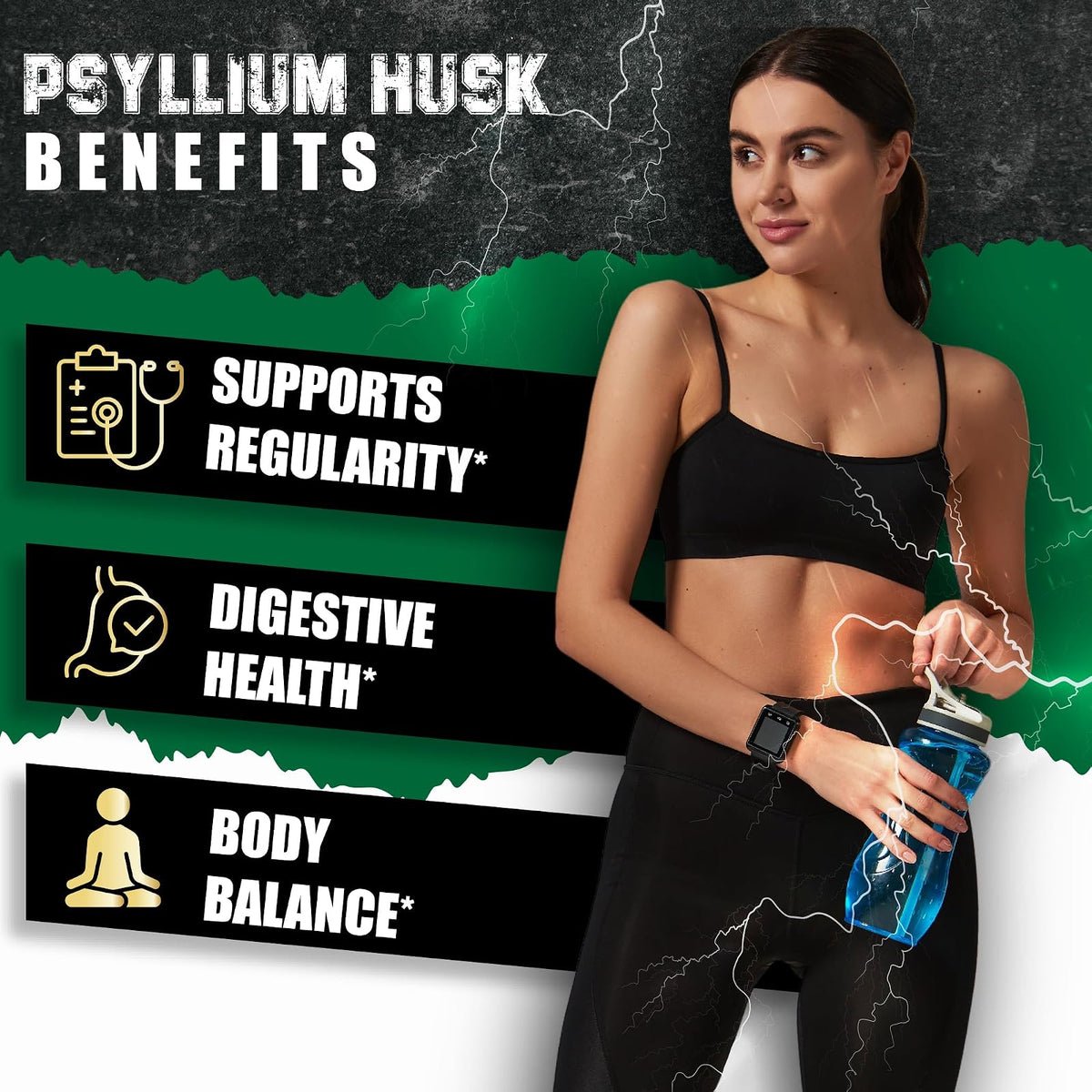easy-to-swallow psyllium husk capsules