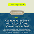 easy-to-swallow psyllium husk capsules