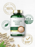 easy to swallow psyllium husk capsules