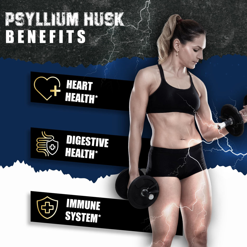 easy-to-swallow psyllium husk capsules