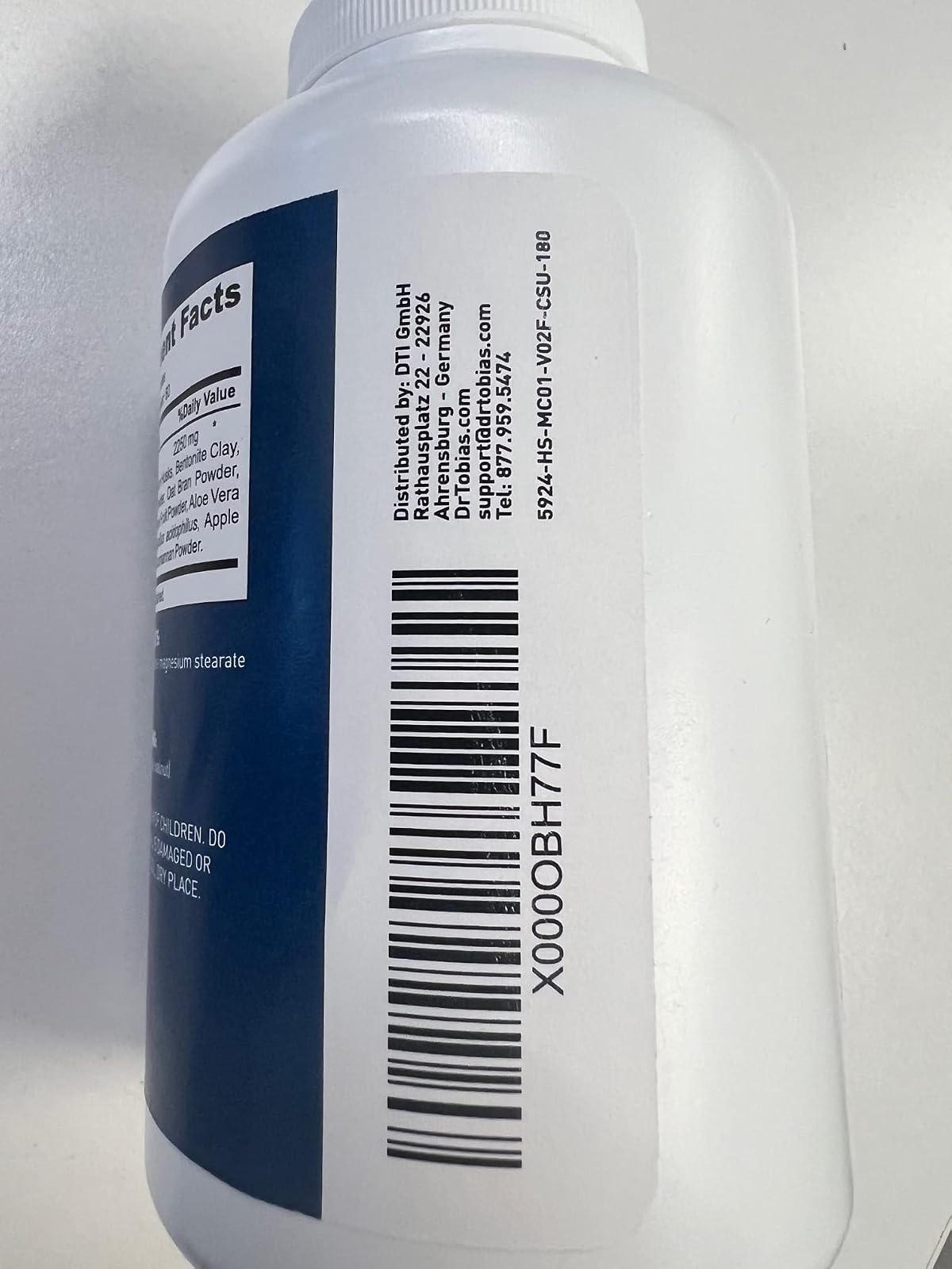 easy-to-swallow psyllium husk capsules