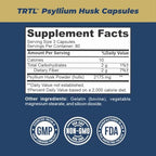 easy-to-swallow psyllium husk capsules