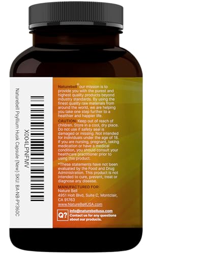 easy-to-swallow psyllium husk capsules