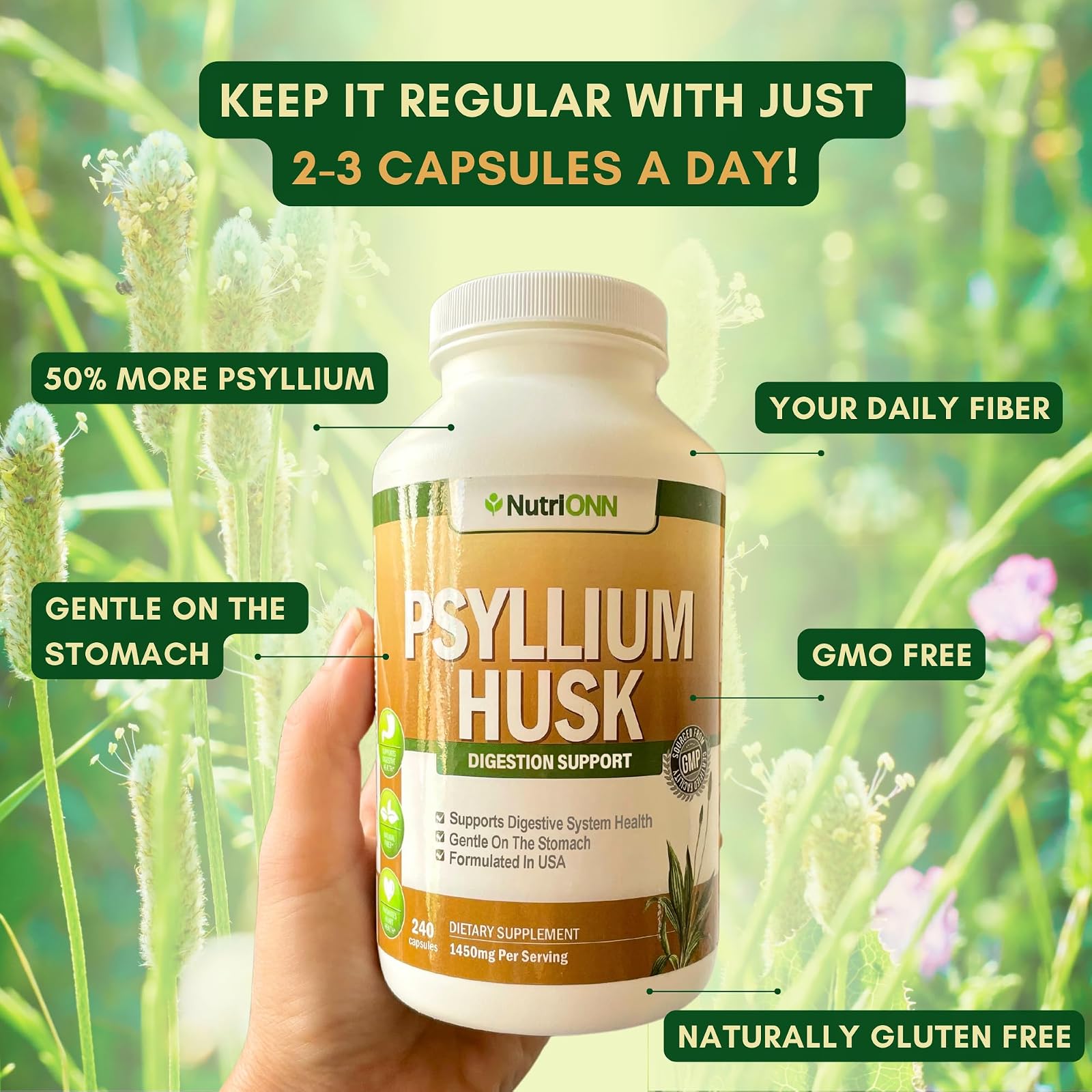 easy-to-swallow psyllium husk