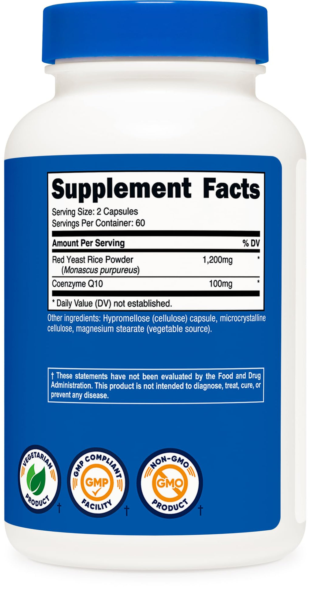 easy-to-swallow red yeast rice capsules