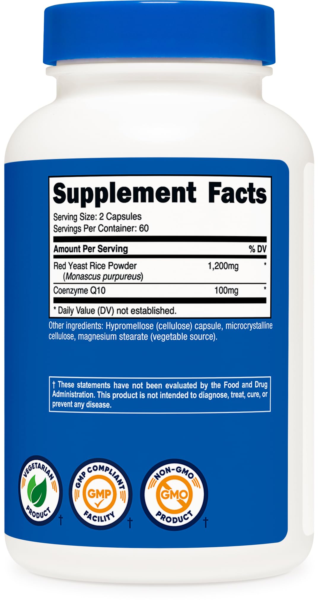easy-to-swallow red yeast rice capsules