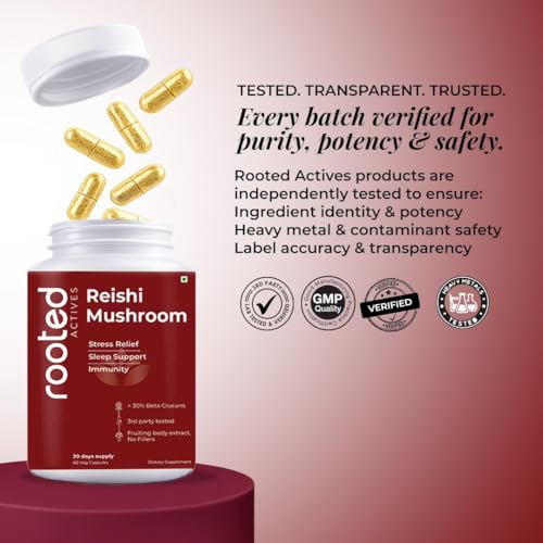 easy-to-swallow reishi mushroom capsules