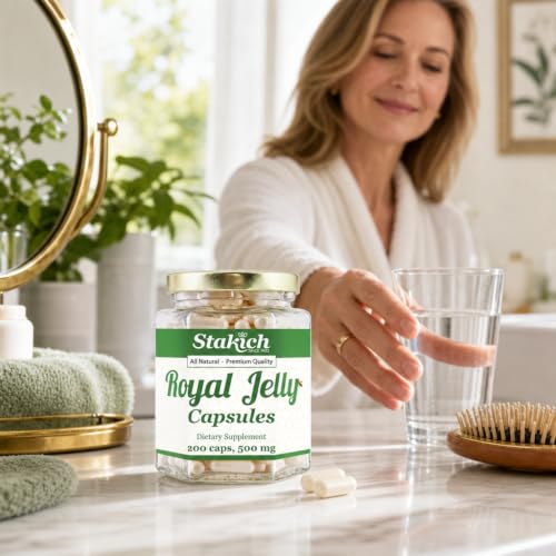 easy-to-swallow royal jelly capsules