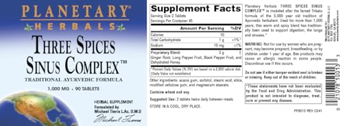 easy-to-swallow sinus support tablets