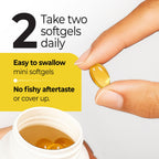 easy-to-swallow softgel capsules
