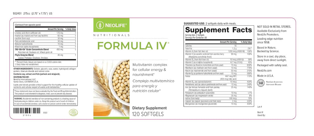 easy-to-swallow softgel vitamins