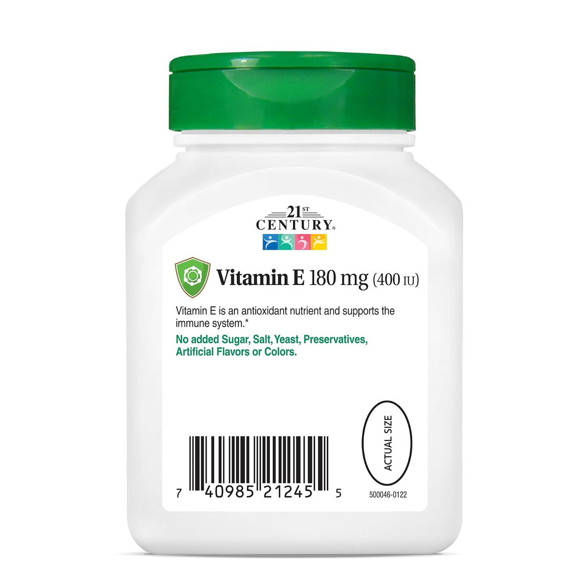 Easy-to-swallow softgels for convenience