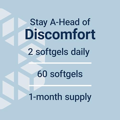 easy-to-swallow softgels for headaches