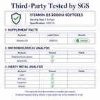 easy to swallow softgels for Vitamin D