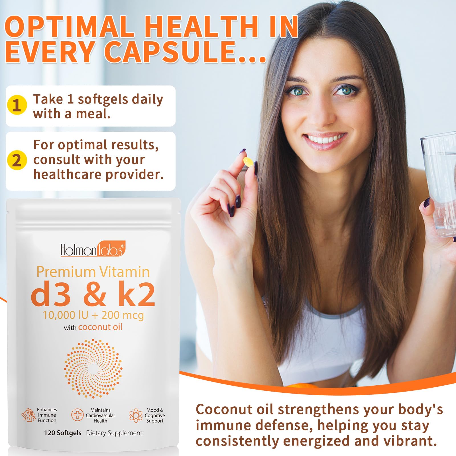 easy to swallow softgels vitamin D