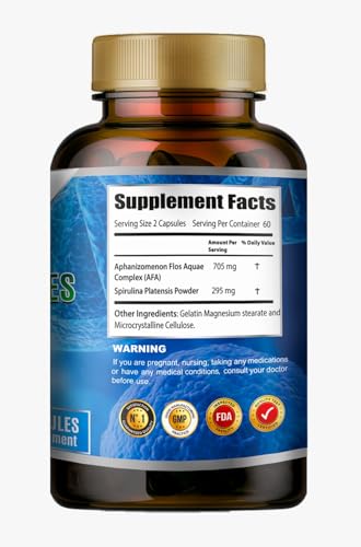 easy-to-swallow spirulina capsules